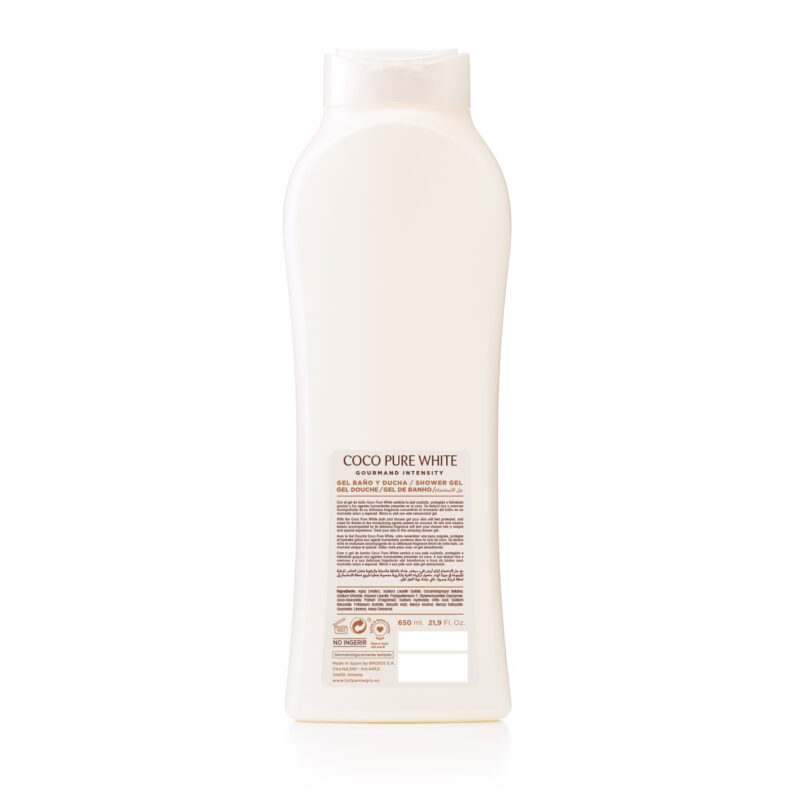Gel de baño Coco Pure White 650 ml - Tulipán Negro