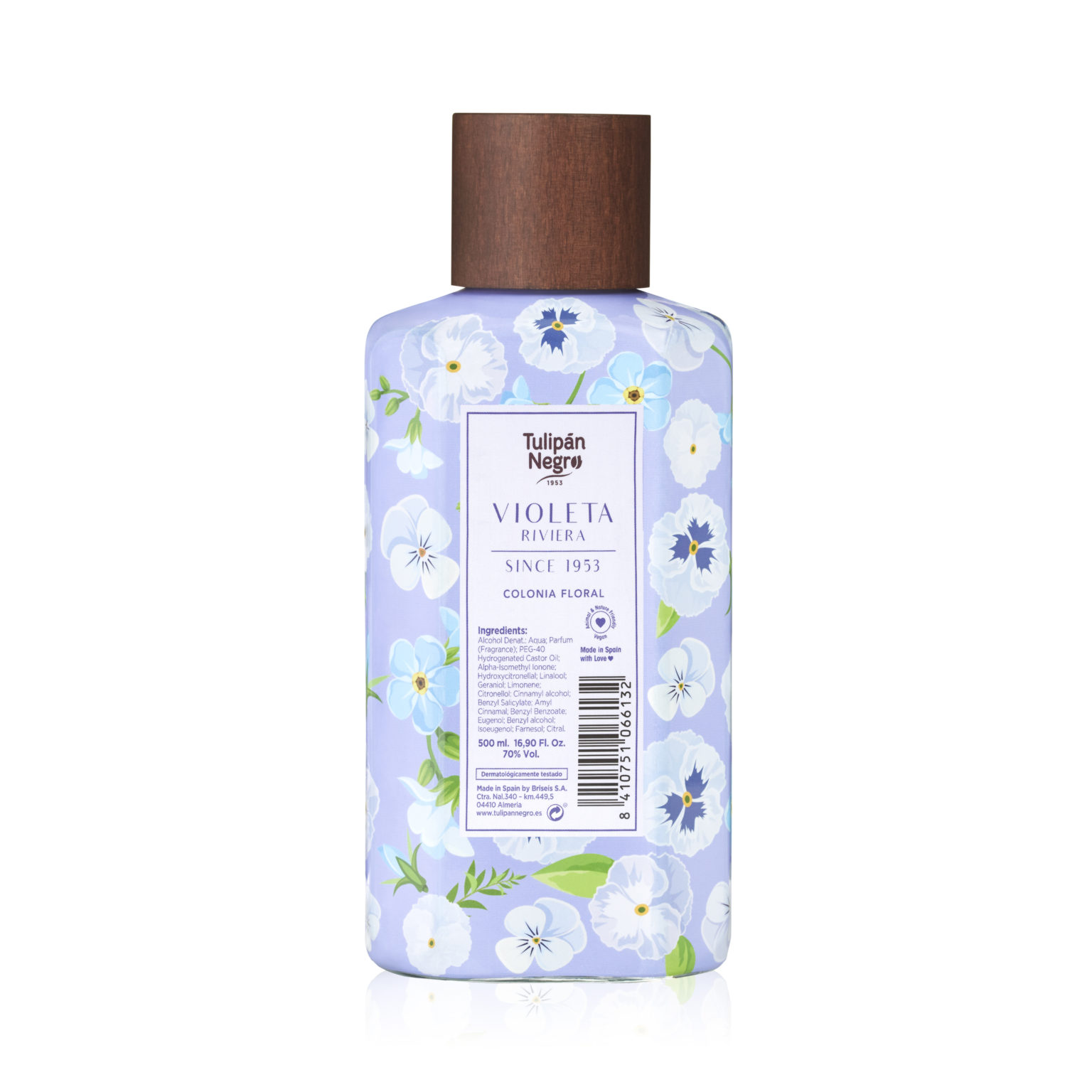 Colonia Floral Violeta 500 ml - Tulipán Negro