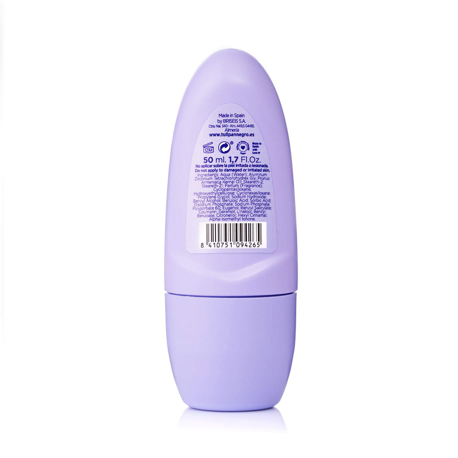 Desodorante Roll-on Sweet Violeta 50 ml - Tulipan Negro