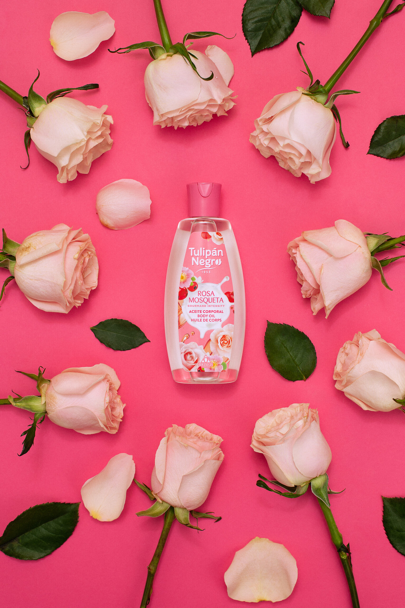 Aceite Corporal Tulipán Negro Rosa Mosqueta 200 ml